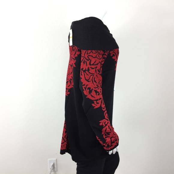 INC International Concepts | Sweaters | Nwt Inc Red Metallic Off ...